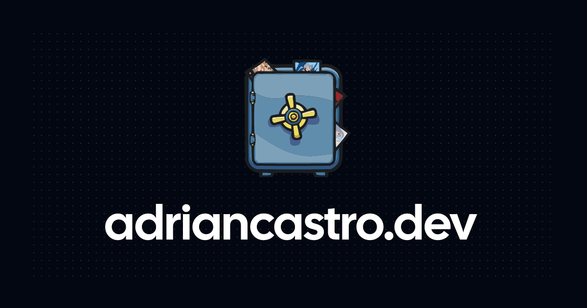 Login - adriancastro.dev